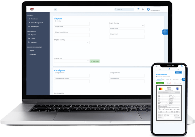 CTN Dashboard | Cargo Tracking Notes | AfricaCTN